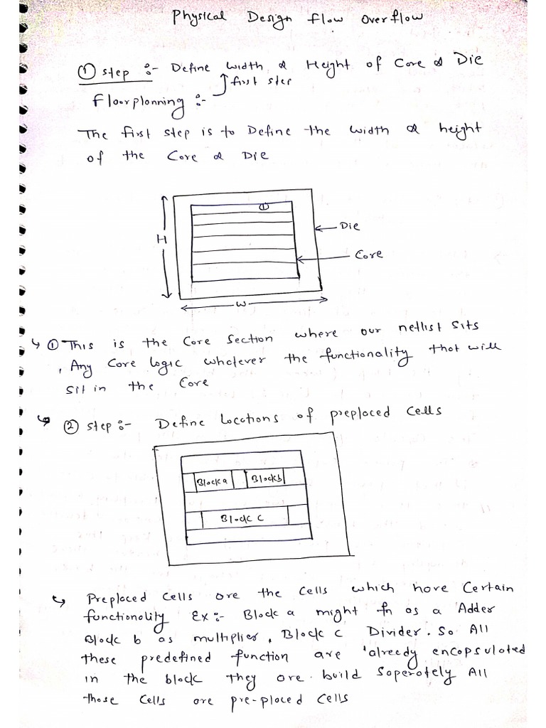 Vlsi Physical Design Flow Overview | PDF