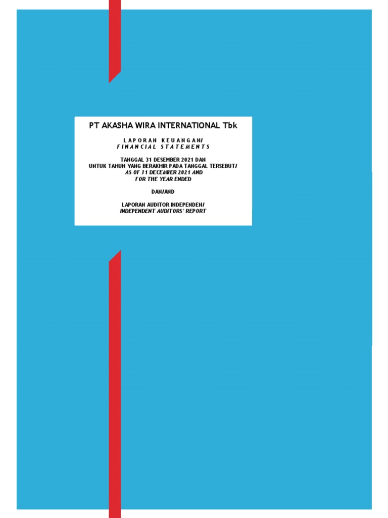PT Akasha Wira International 2021 | PDF