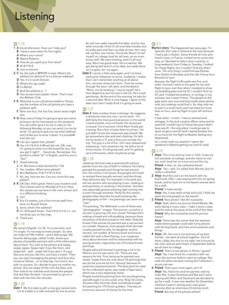 AEF3e Level 2 SB Script | PDF