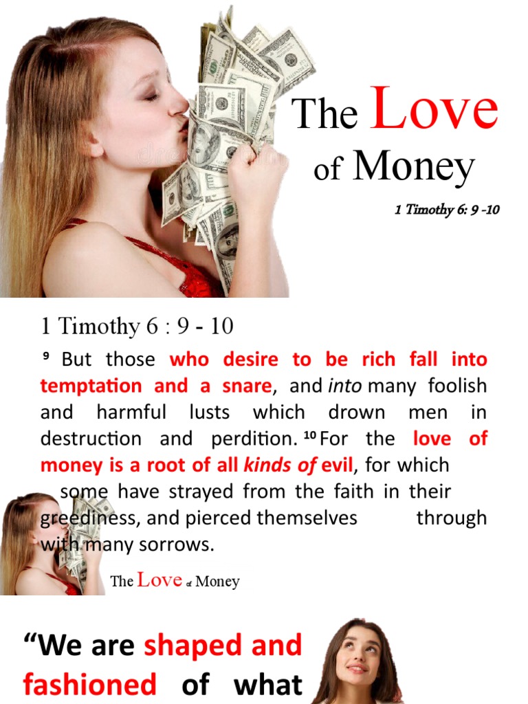 The Love of Money | Download Free PDF | Jesus | Religious Belief And Doctrine