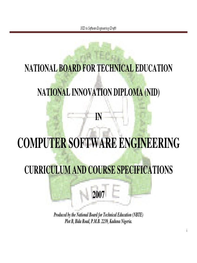 NID in Software Engineering | PDF | Computer Programming | Personal Computers