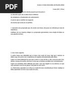 O Argumento Do Mal Filosofia 11º | PDF | Deus | Existência de Deus