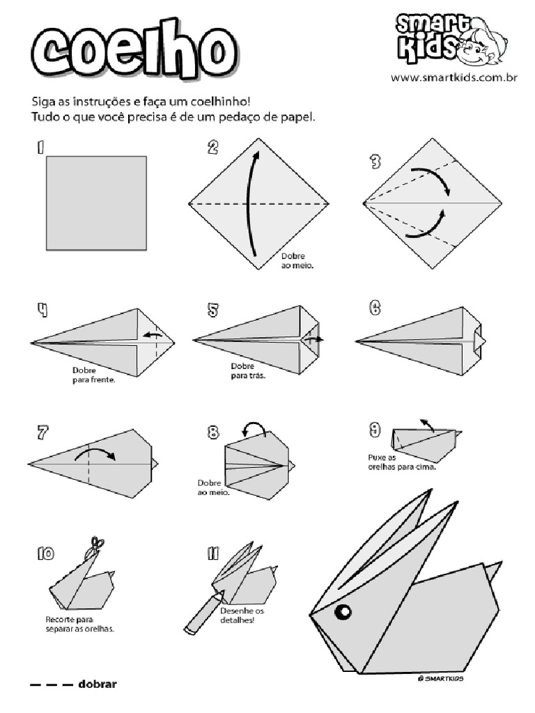 Origami Coelho | PDF