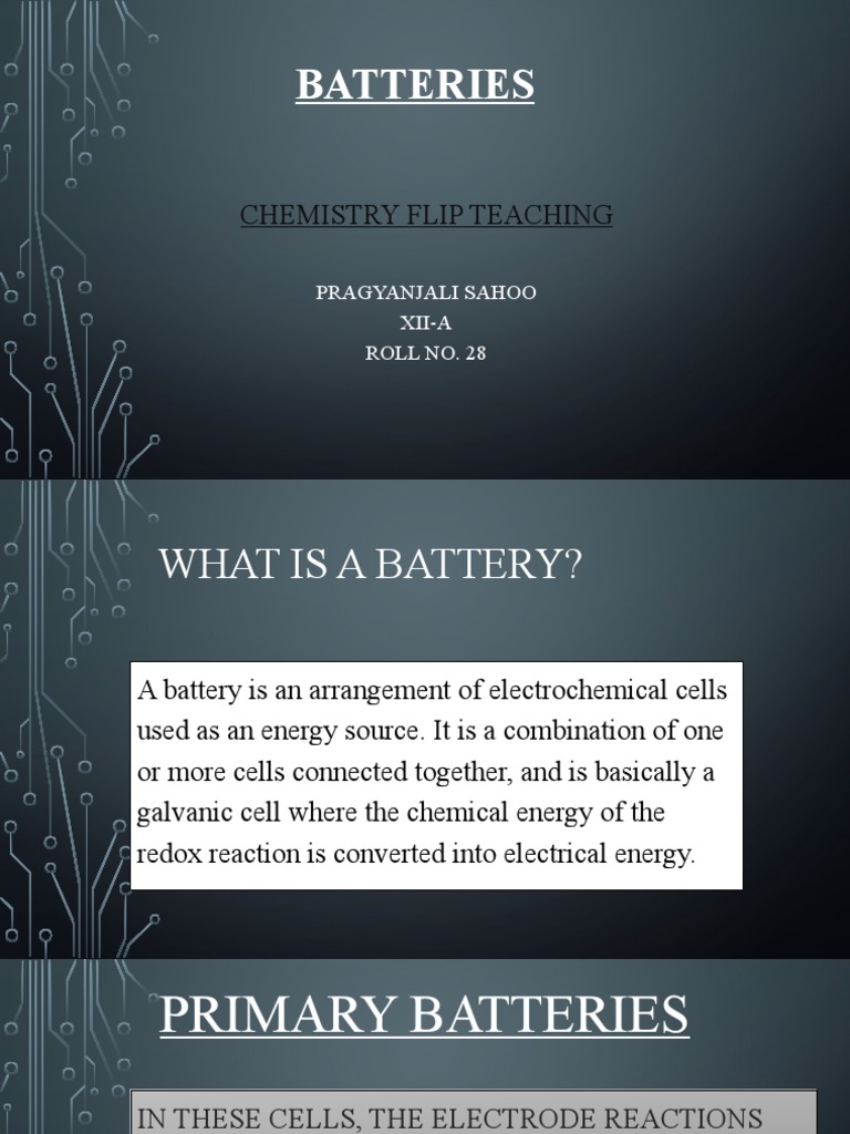 BATTERIES | PDF | Rechargeable Battery | Anode