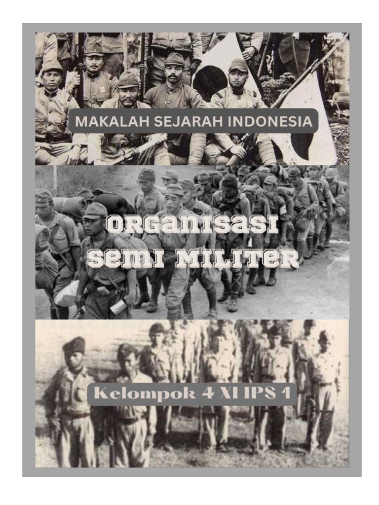 Organisasi Semi Militer - Kel. 4 (Xi Ips 1) | PDF