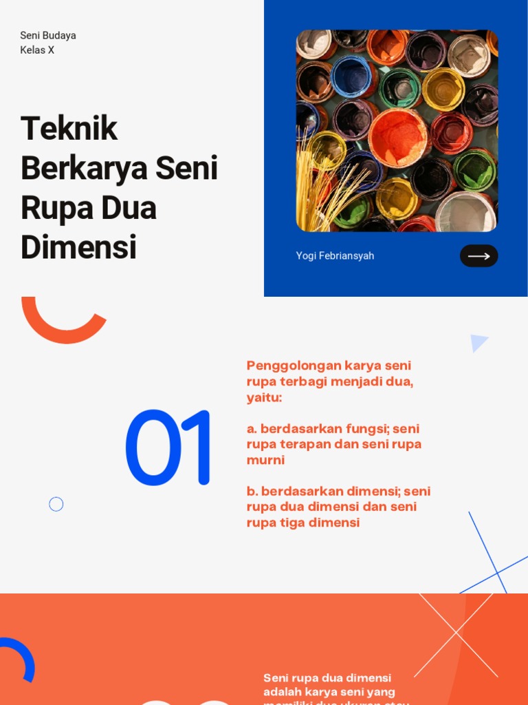 Teknik Berkarya Seni Rupa | PDF | Seni