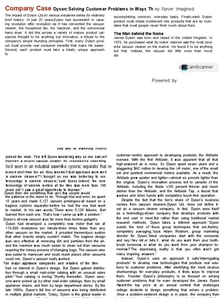 3.dyson Case Study - PDF Jaden and Team | PDF