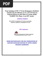 Method Statement For Roadbase Construction | PDF | Road | Road Surface