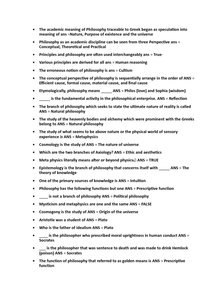 Overview of Philosophy and Logic Concepts | PDF | Argument | Proposition