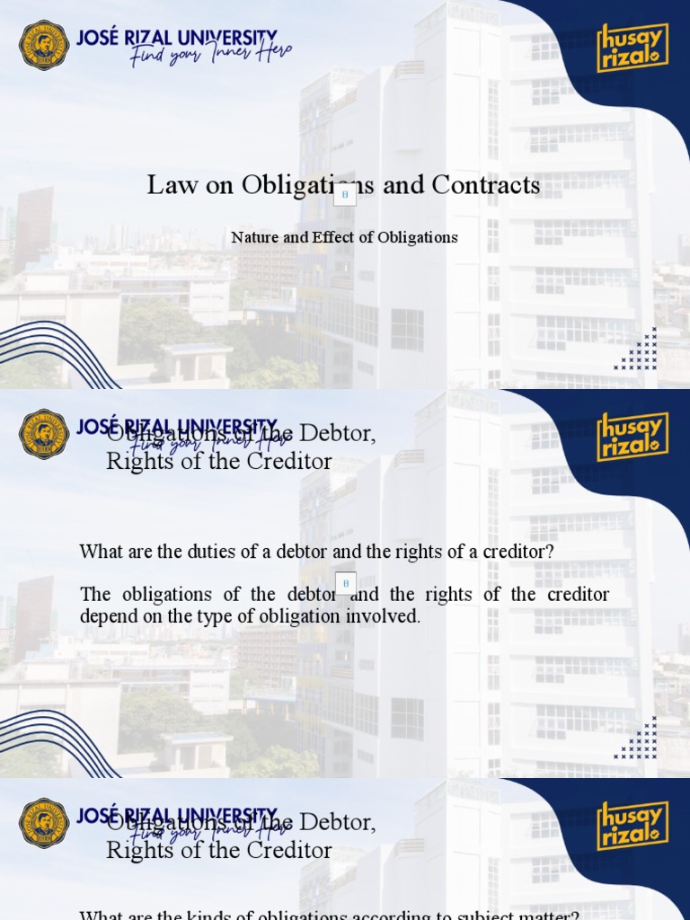 3 JRU LAW C201 - Lecture Slides With Audio - Week 03 - 2022-2023 | PDF | Standard Of Care | Damages