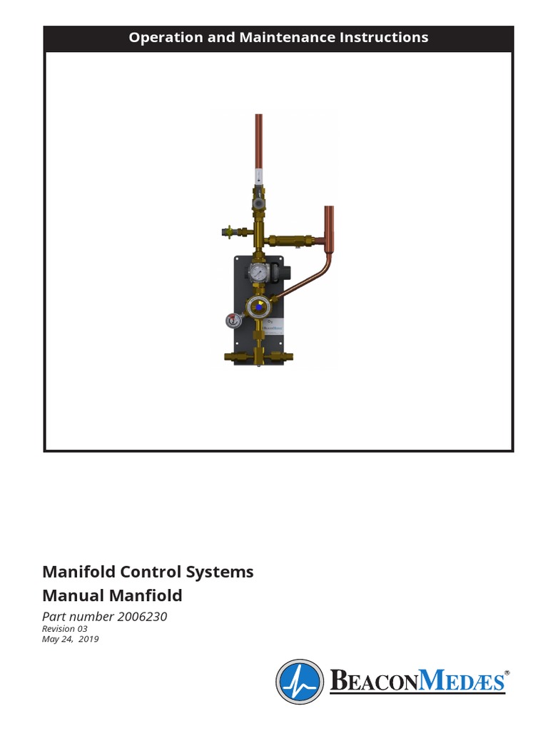 BMed Manual Manifold HTM ISO Instruction Book EN 2006230 03 | PDF