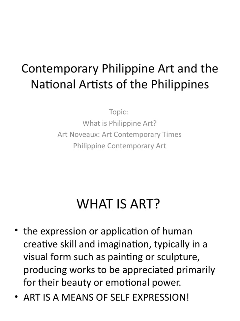 CPAR Module 1 What Is Philippine Art (Not Finish) | PDF