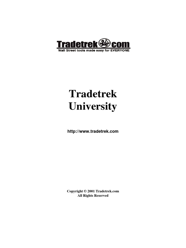 Trade Trek University | PDF | Market Trend | Day Trading
