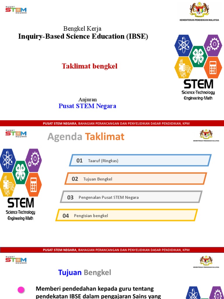 Taklimat Bengkel Kerja IBSE | PDF