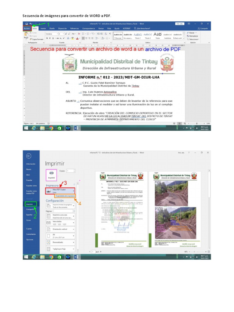 [TITULÓ] Cómo convertir un documento de Microsoft Word a formato PDF de manera sencilla en 5 ...