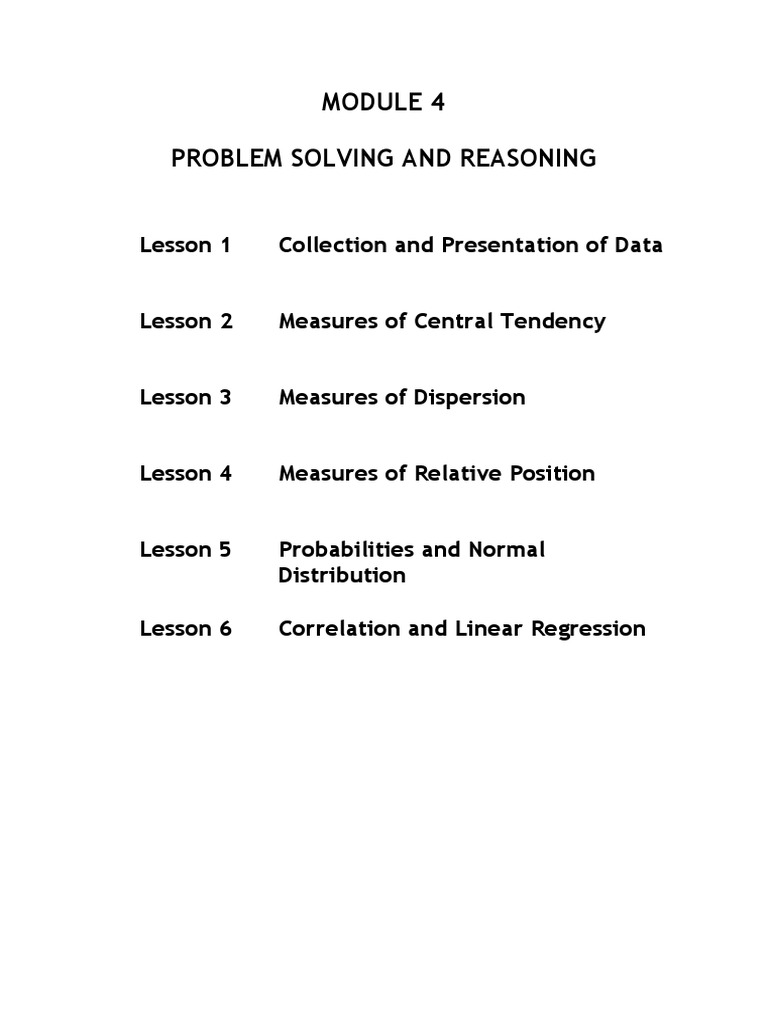 Module-4 Mathematics in The Modern World | PDF | Level Of Measurement ...