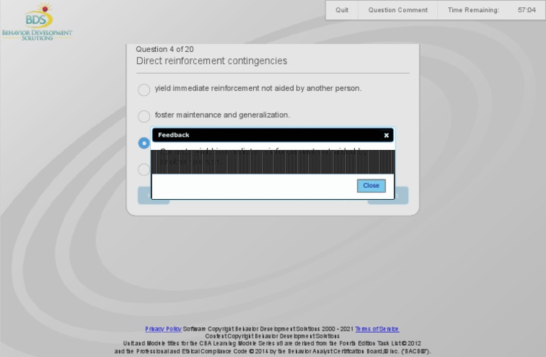 Behavior Development Solutions | PDF