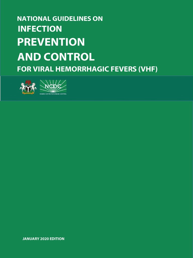 NCDC - National Guidelines For IPC For VHF | PDF | Infection | Virus
