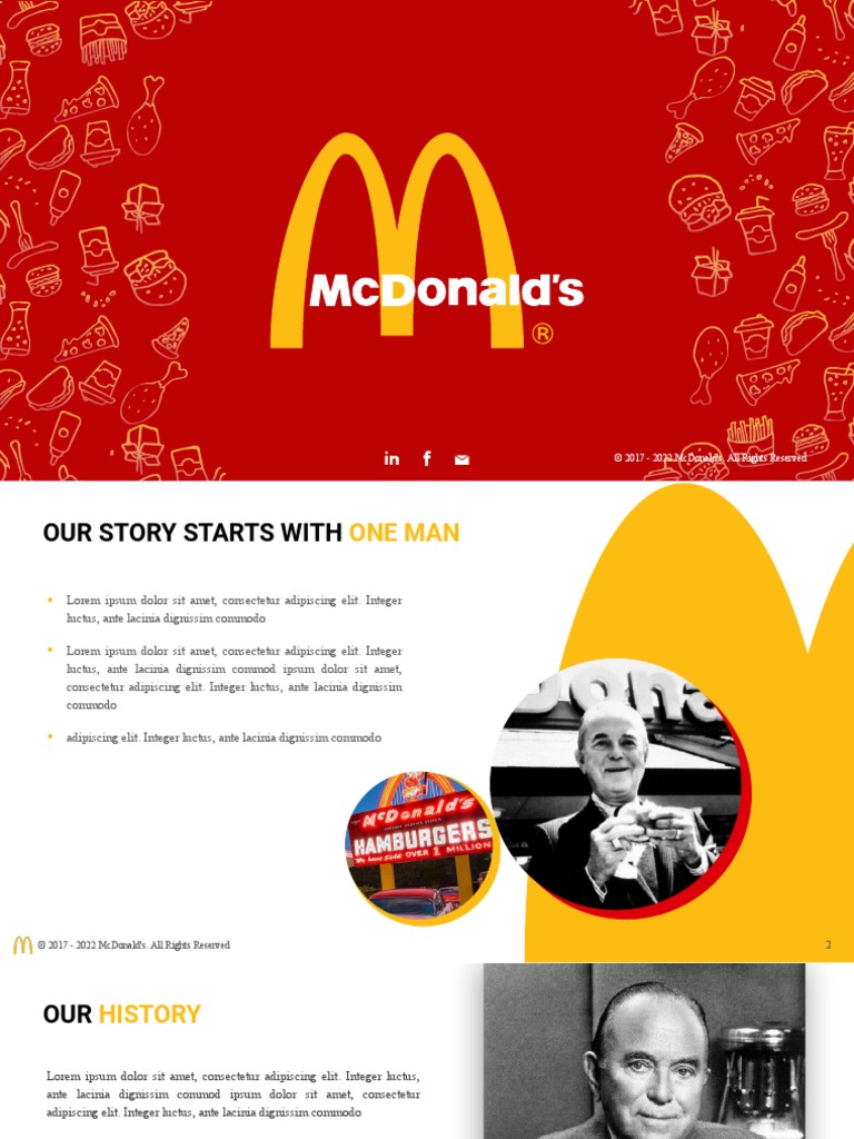 McDonald S Template | PDF | Business | Mc Donald's