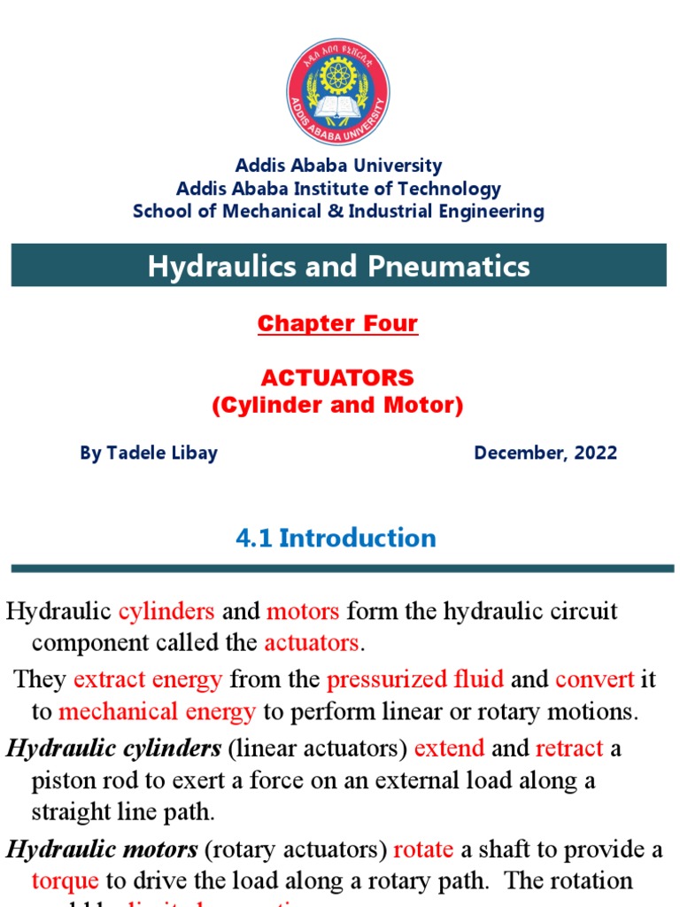 4 Actuators | Download Free PDF | Actuator | Electric Motor