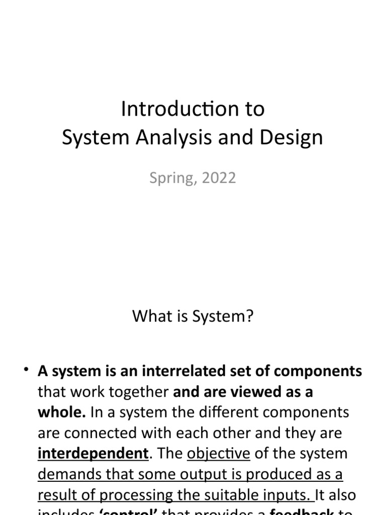 Chapter Introduction | PDF | System | Information
