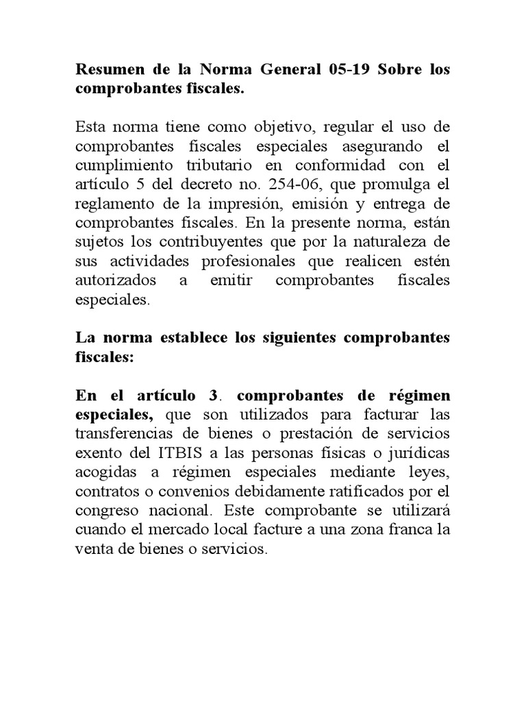 Resumen de La Norma 05-19 | PDF | Transporte | Economias