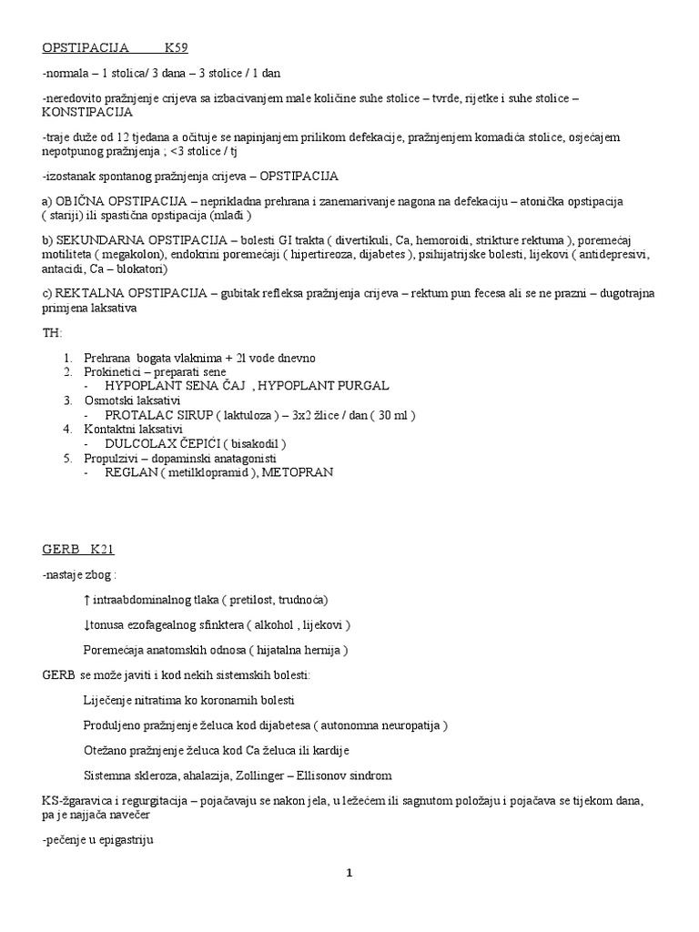 Obiteljska Medicina - Skripta (45 STR.) | PDF