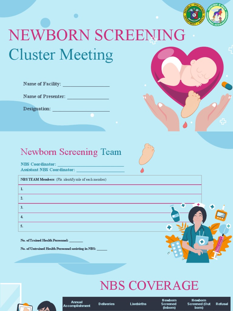 NBS Cluster Meeting Template 2022 | PDF | Medical Specialties | Causes ...