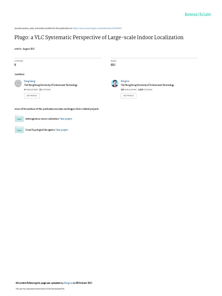 Plugo A VLC Systematic Perspective of Large-Scale | PDF | Channel Access Method | Light Emitting ...