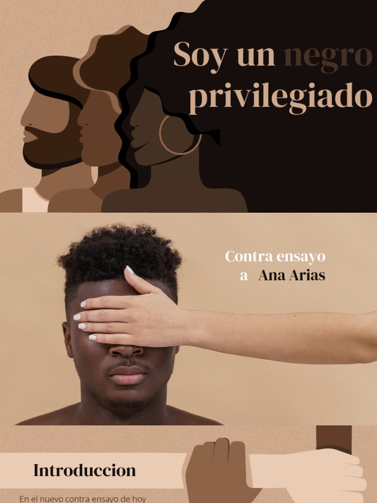 Soy Un Negro Privilegiado | PDF | Racismo | Discriminación y relaciones ...