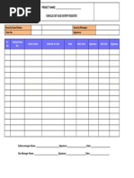 09-F28 Monthly Stacking Inspection Checklist | PDF