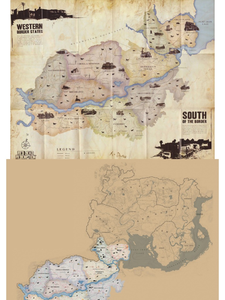 Definitive Map rdr2 | PDF