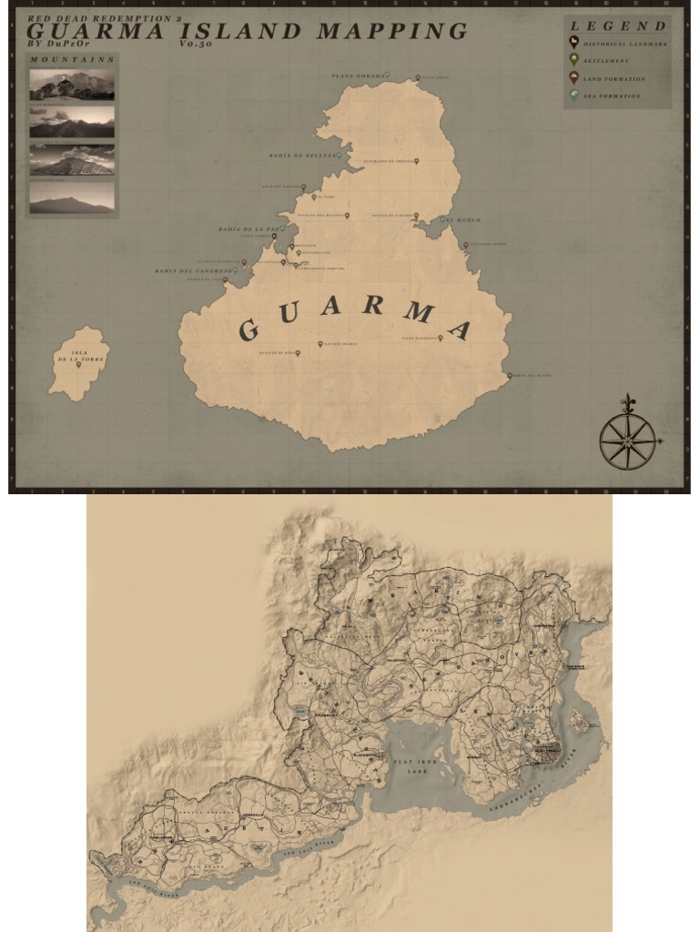 Definitive Map Guarma | PDF