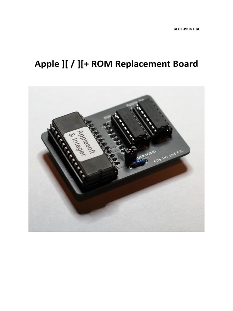 Replacing Original ROMs with an EPROM Board: A Guide to Building a DIY ROM Replacement Board for ...