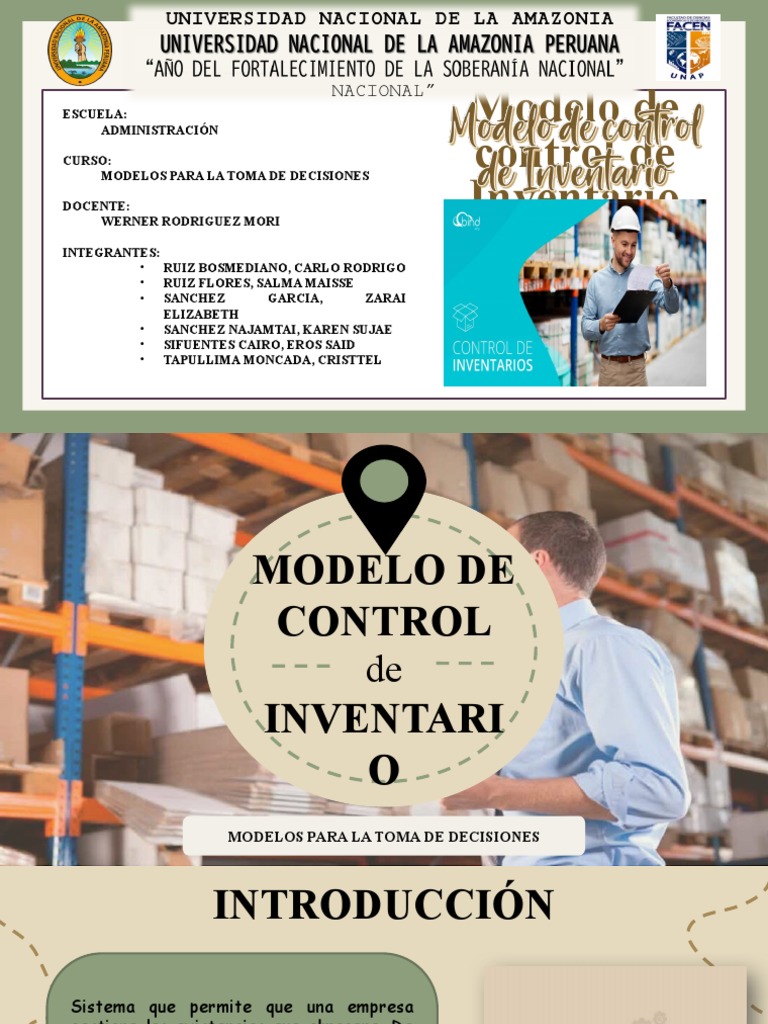 Control de Inventarios | PDF | Inventario | Logística