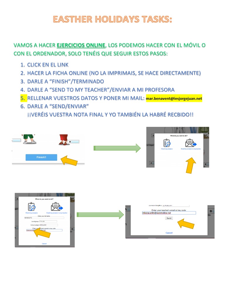 Easter Listening Practice | PDF