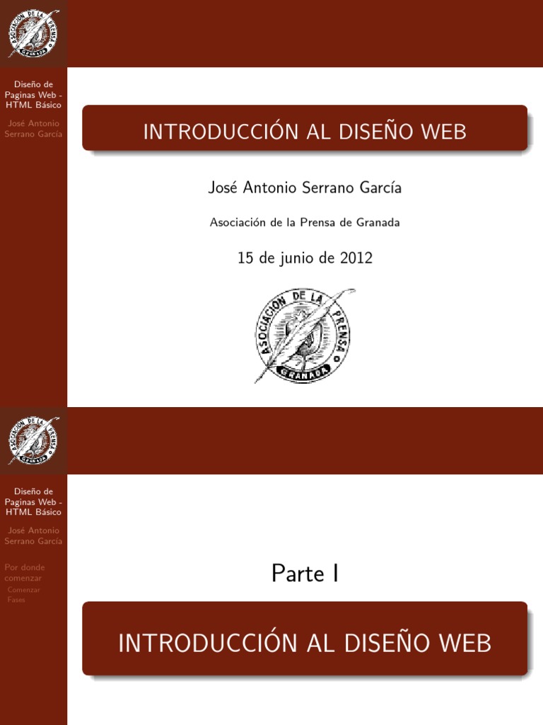 Introduccion Al Diseño Web | PDF | Página web | Usabilidad