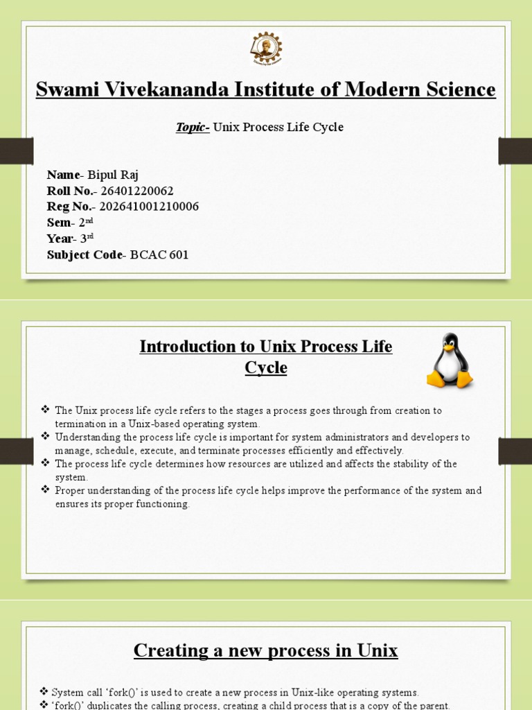 Unix Pdf Process Computing Scheduling Computing