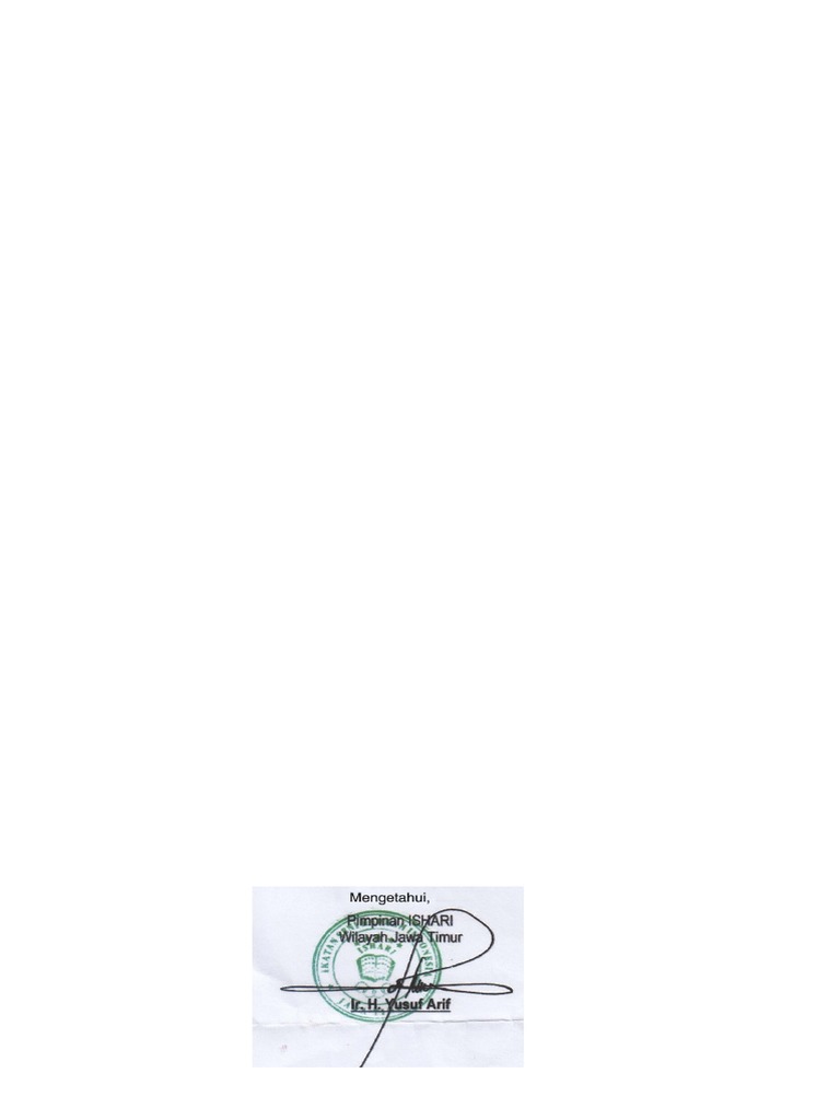Rekomendasi Stempel PW | PDF