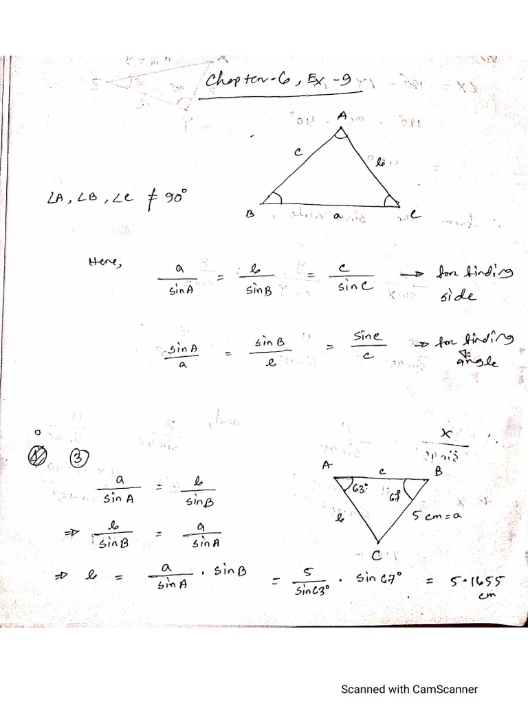 IGCSE, Chapter 6, Ex 9 | PDF