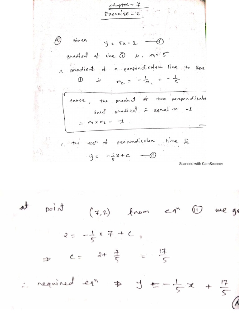 IGCSE, Chapter 7, Ex 6, 7, 8, 9,10, 11, 12, 13 | PDF