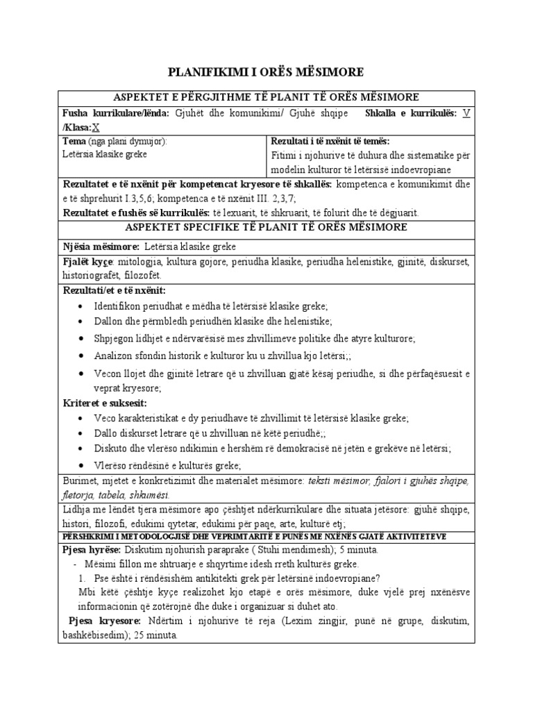 Kultura Klasike Greke | PDF