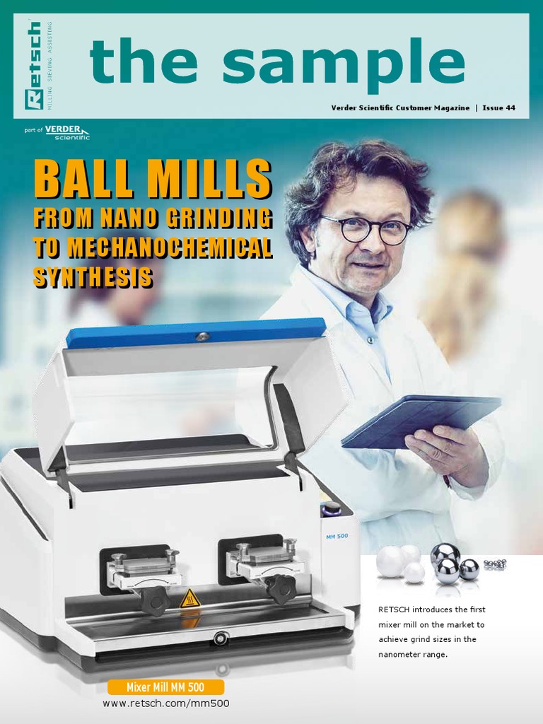 Verder Scientific Magazine Explores Ball Mills and Grinding Technologies | PDF | Mill (Grinding ...