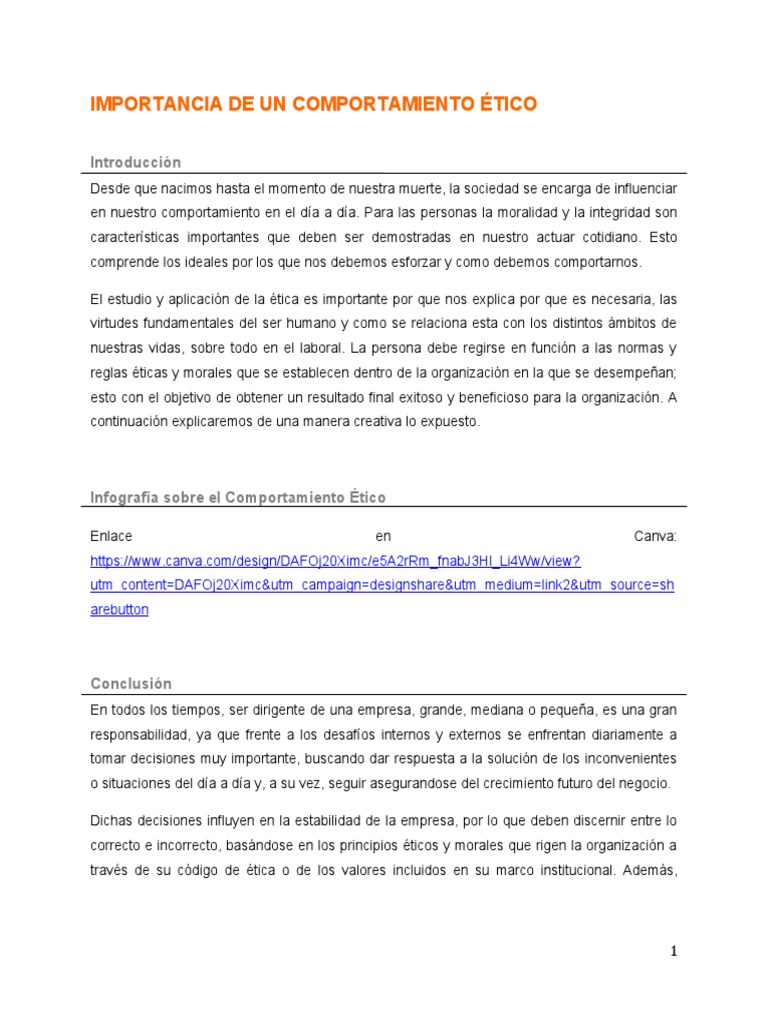 Tarea 3 | Descargar gratis PDF | Comportamiento | Moralidad