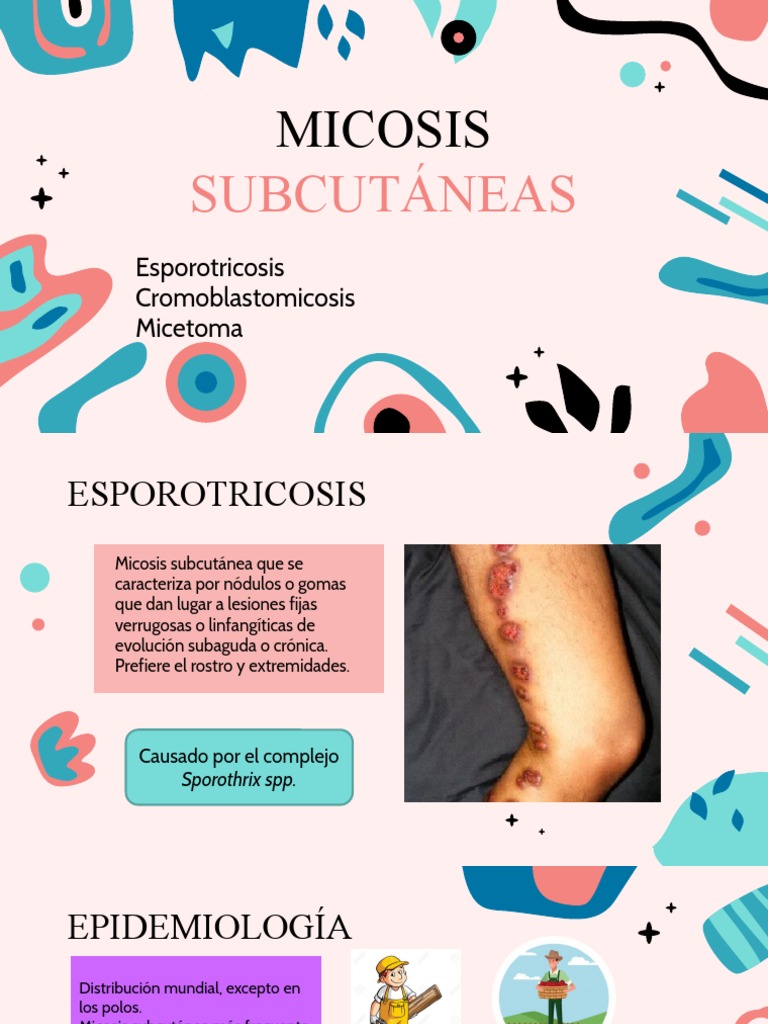Micosis Subcutaneas | PDF | Condiciones cutáneas | Medicina