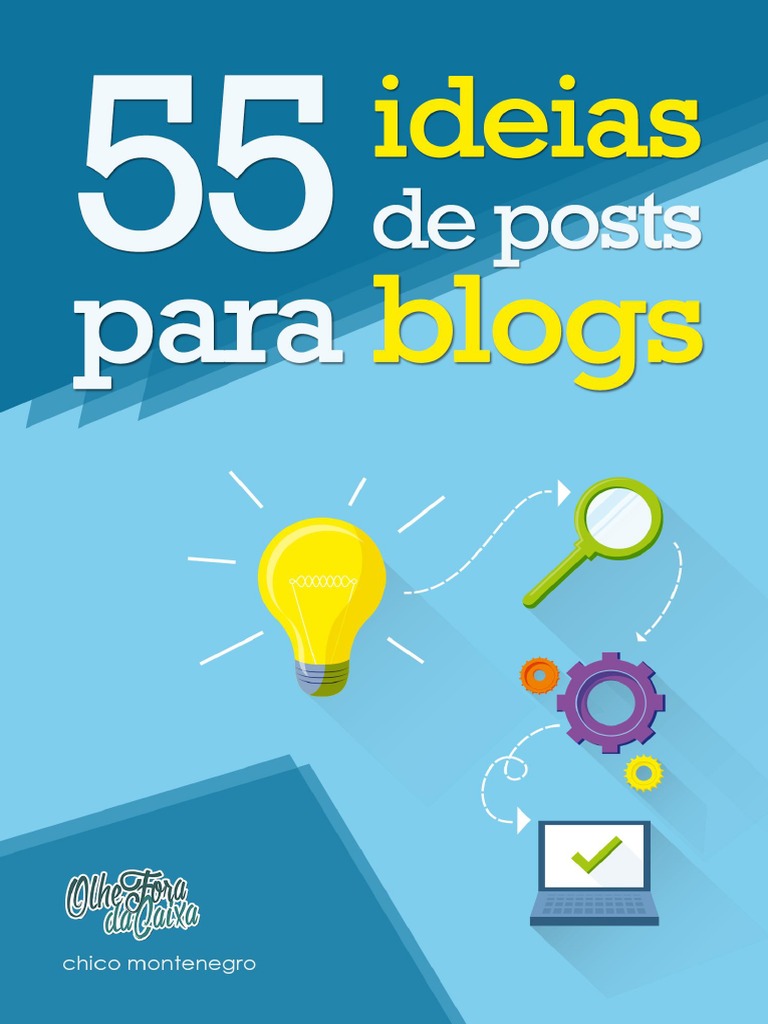 Ebook 55 Ideias de Posts para Blogs | PDF | Blog | Facebook
