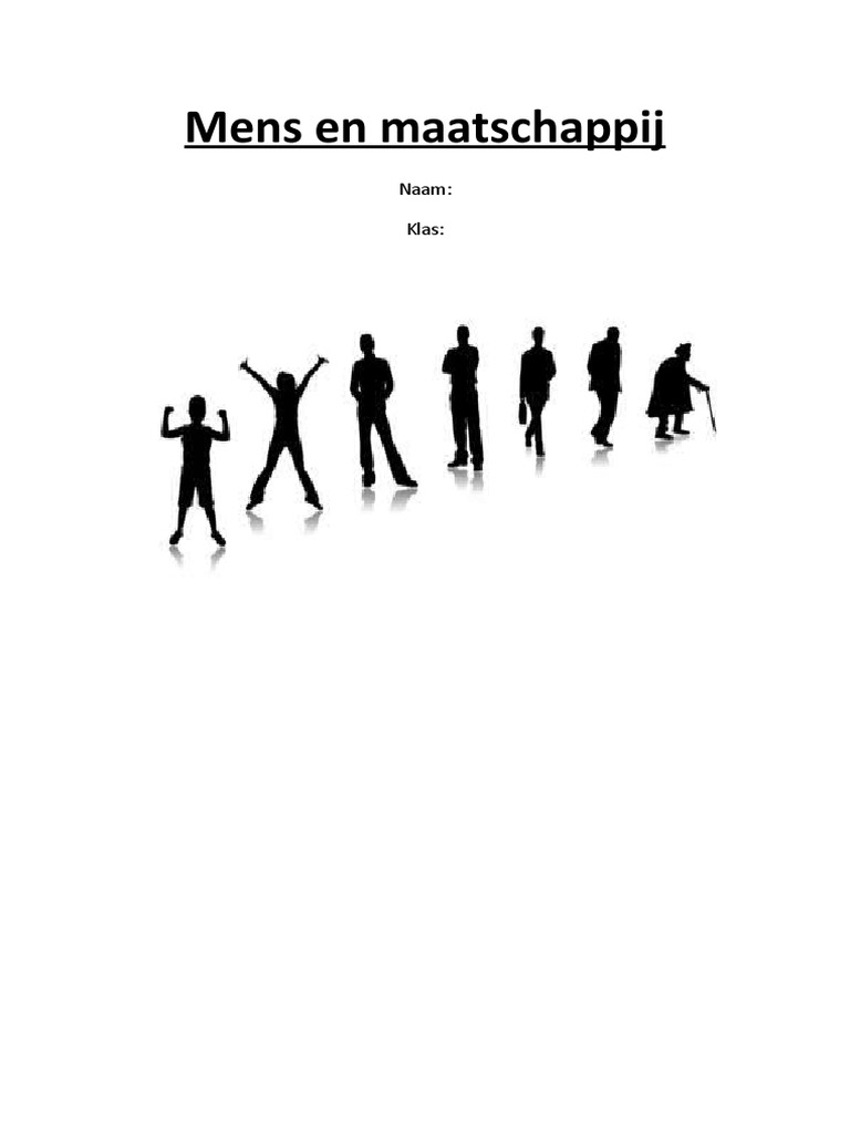 Boekje Mens en Maatschappij | PDF