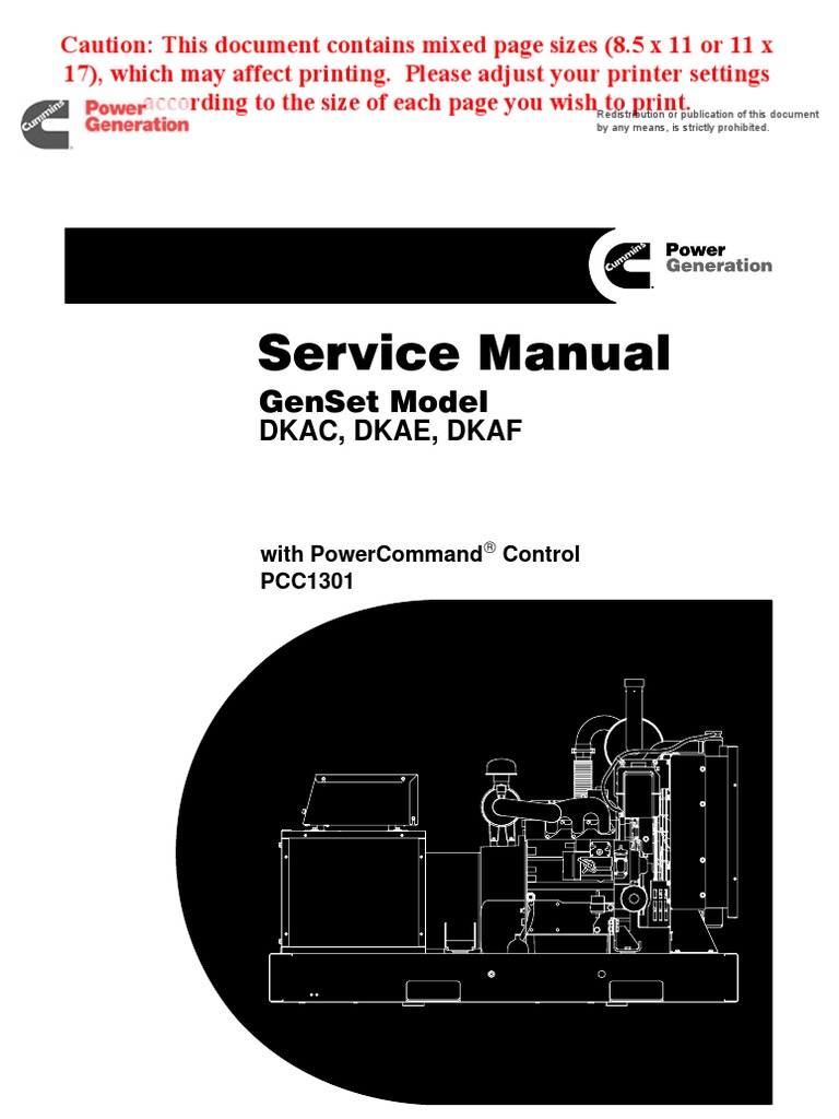 Control PCC1301 Cummins 961-0507 | PDF