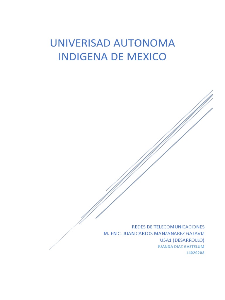 U5A1 (Desarrollo) | PDF | 3 G | Gsm