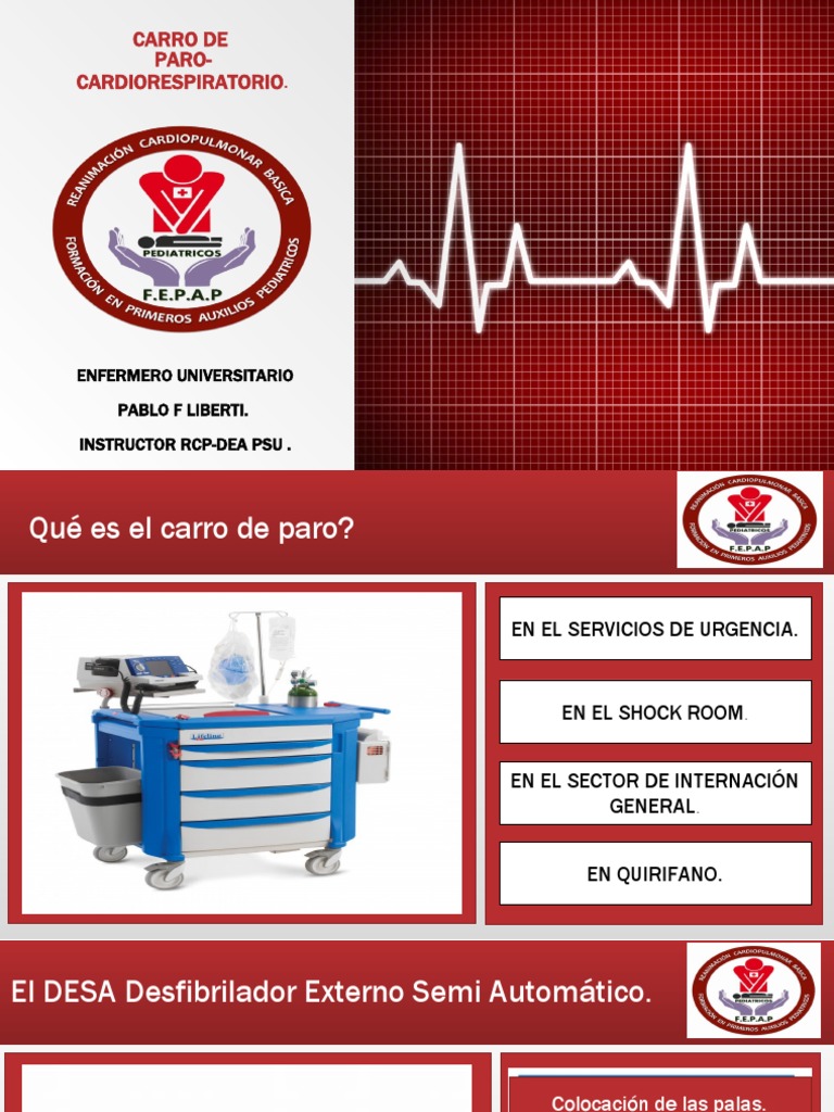 Carro de Paro | PDF | Reanimación cardiopulmonar | Corazón